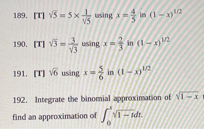 Solved In the following exercises, use appropriate | Chegg.com