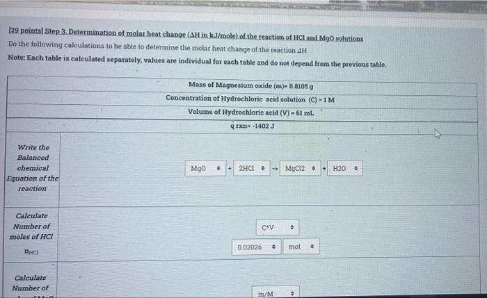 Solved Calculate Number of moles of MgCl2 formed (produced | Chegg.com