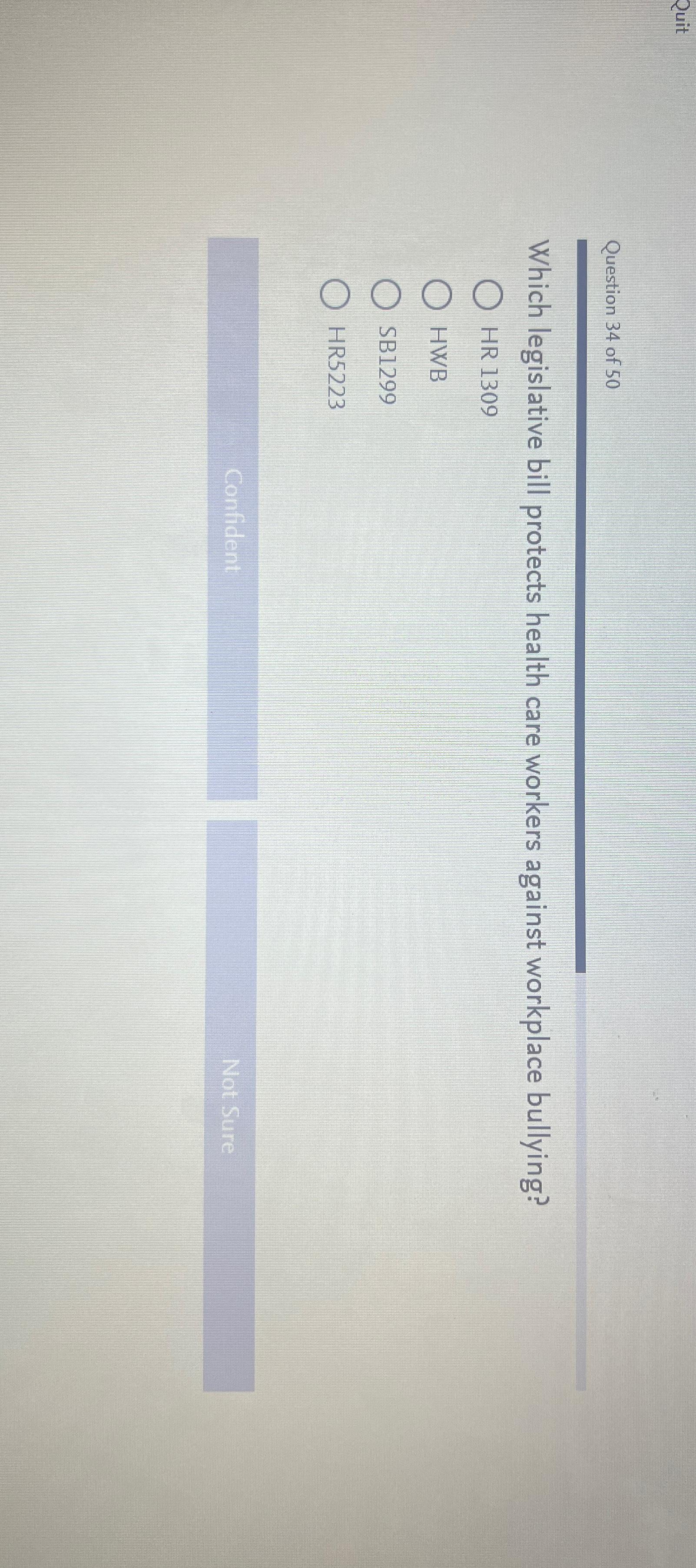 Solved Question 34 of 50Which legislative bill protects | Chegg.com Solved Question 34 of 50Which legislative bill protects | Chegg.com