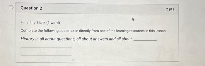 Fill in the Blank (1 word) Complete the following | Chegg.com