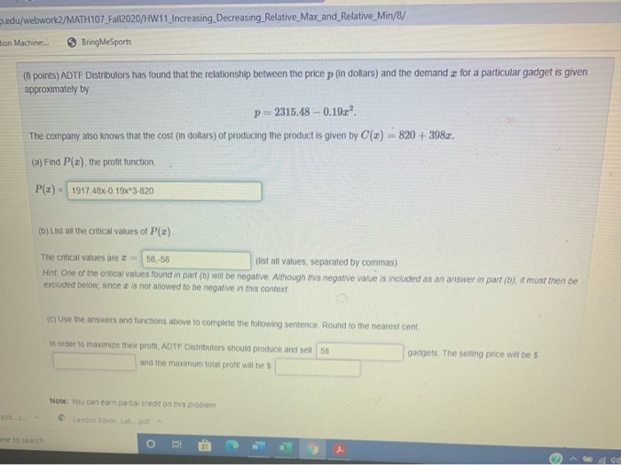 Solved .edu/webwork2/MATH 107_Fall2020/HW11 | Chegg.com