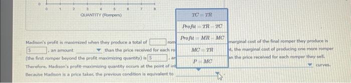 Solved 3. Profit meximiration msing trital cost and total | Chegg.com