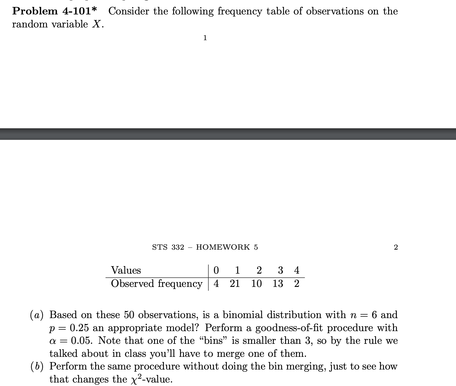 Solved Problem 4-101* ﻿Consider the following frequency | Chegg.com