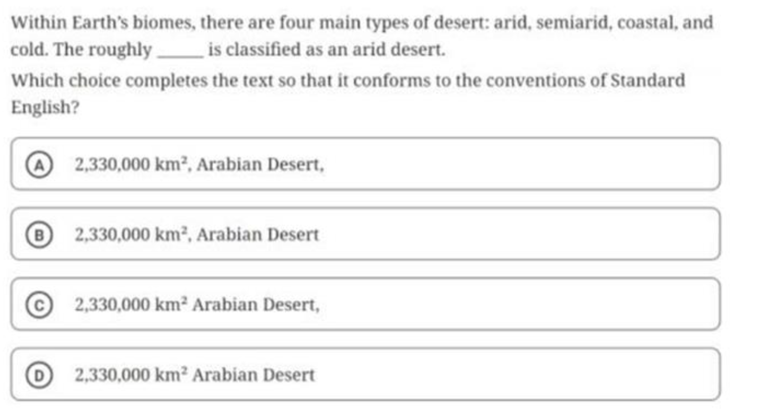 Solved Within Earth's biomes, there are four main types of | Chegg.com