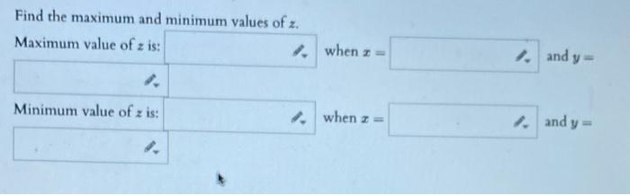 Solved Consider The Objective Function Z 4x 2y Subject