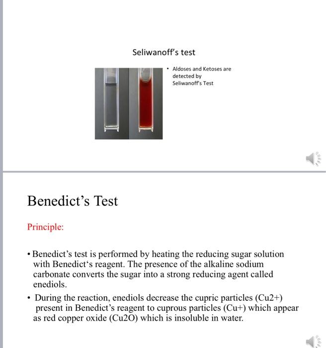 Solved Qualitative Tests in Carbohydrates By: Dr.Babaahmadi | Chegg.com