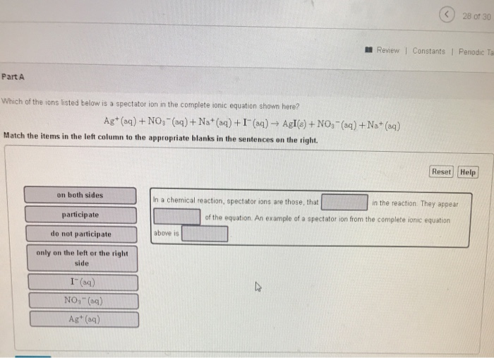 Solved 28 of 30 Review Constants Periodic Ta PartA Which of | Chegg.com Solved 28 of 30 Review Constants Periodic Ta PartA Which of | Chegg.com