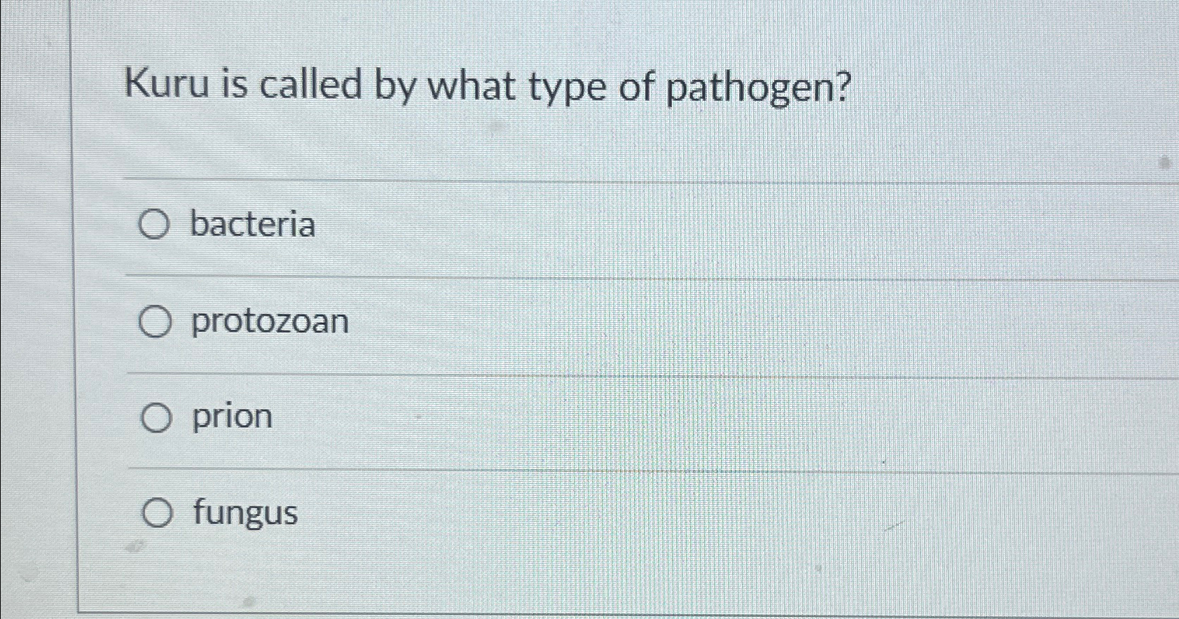 Solved Kuru is called by what type of | Chegg.com Solved Kuru is called by what type of | Chegg.com