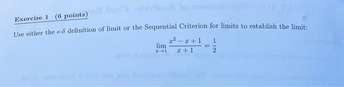 Solved Use either the ϵ−δ definition of limit or the | Chegg.com