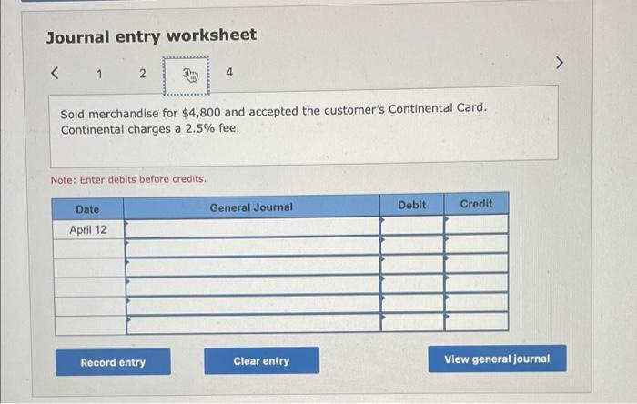 Solved Exercise 9-2 (Algo) Accounting for credit card sales | Chegg.com