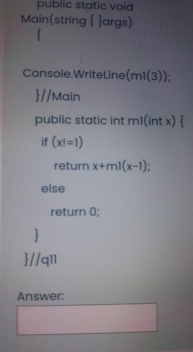 Solved What is printed after executing the following | Chegg.com