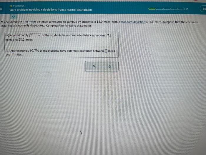 Solved STATISTICS Word problem involving calculations from a | Chegg.com