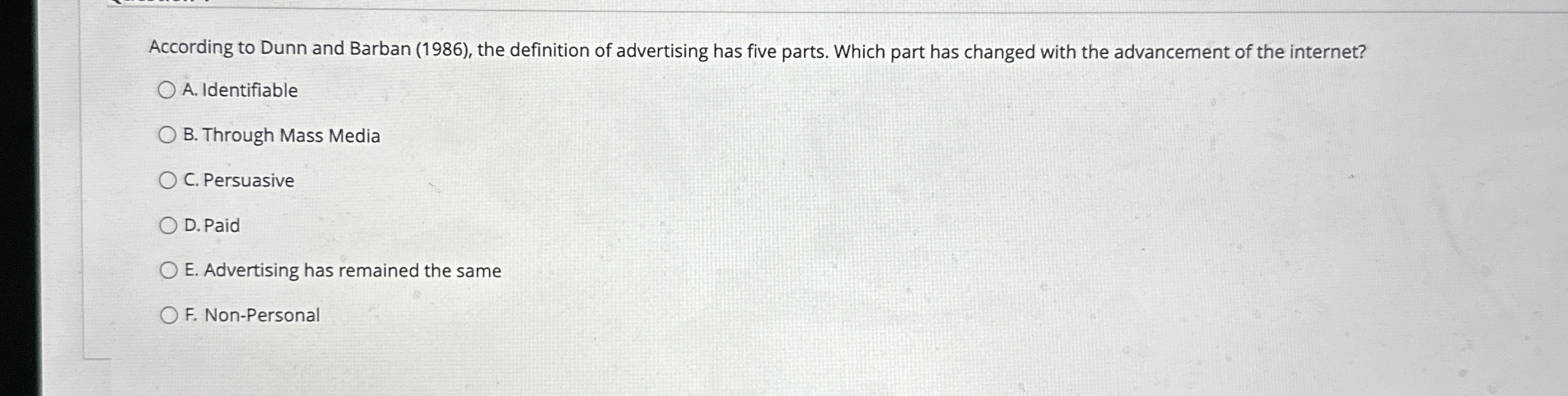 Solved According to Dunn and Barban (1986), ﻿the definition | Chegg.com