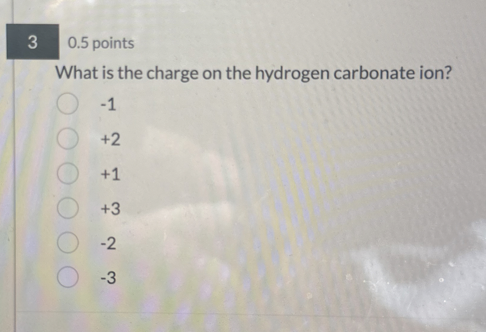 Solved 30.5 ﻿pointsWhat is the charge on the hydrogen | Chegg.com