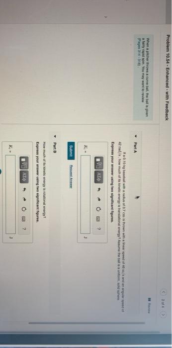 Solved Problem 10.54 - Enhanced - with Feedback 24 When | Chegg.com