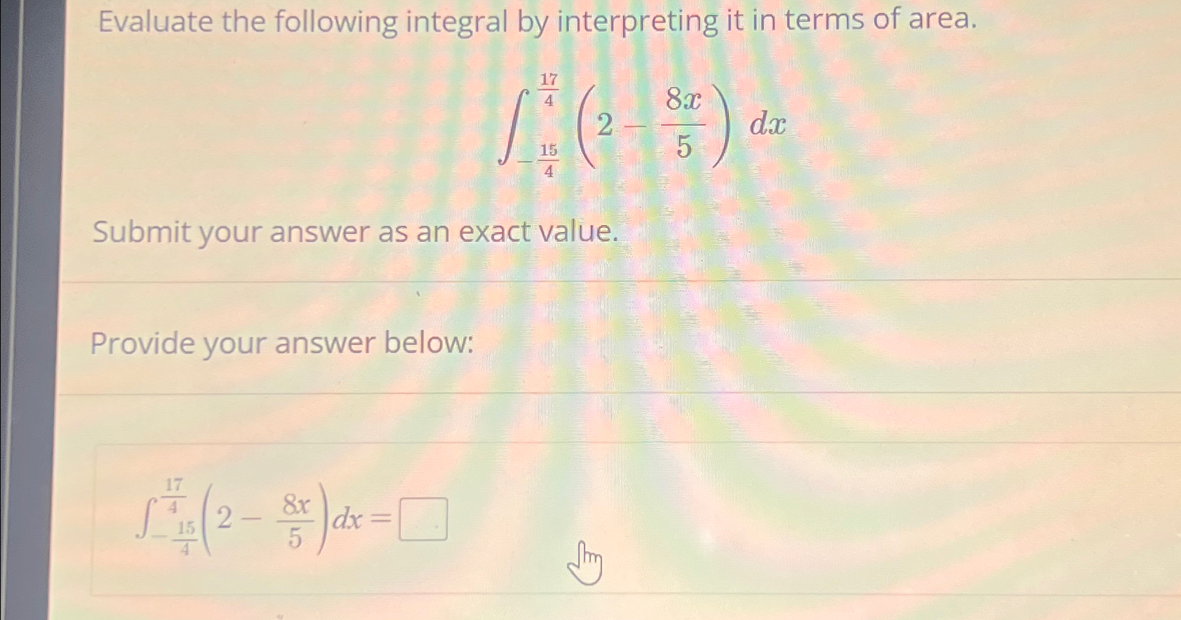 Solved Evaluate the following integral by interpreting it in | Chegg.com