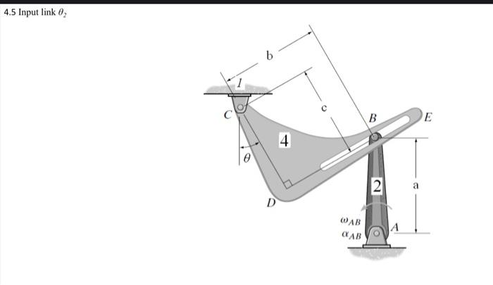 Solved Assume each mechanism drawn to scale; if the input | Chegg.com