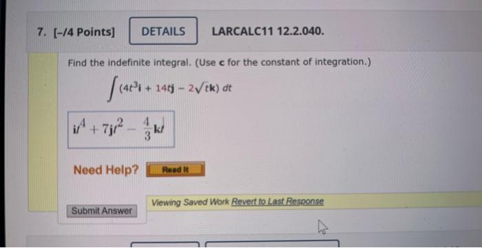 Solved Find r(t) for the given conditions. | Chegg.com