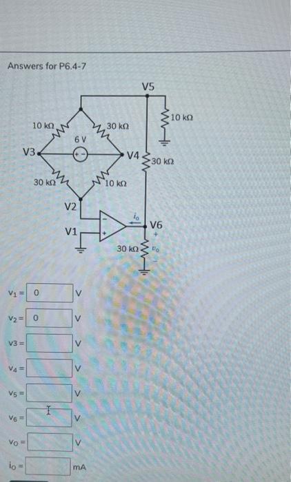 Solved Answers for P6.4-7 | Chegg.com