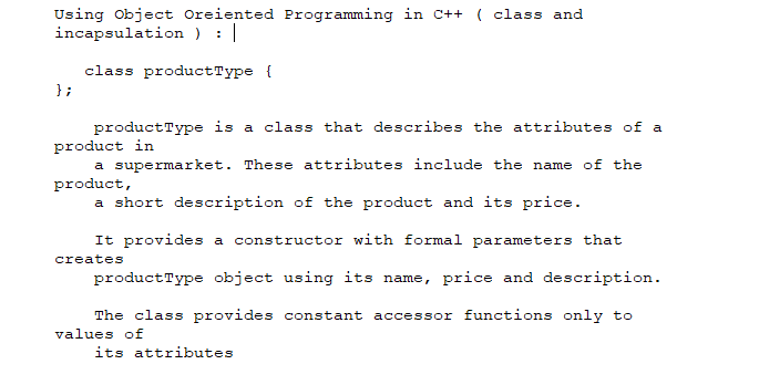 Solved Supermarket Project A shopper enters a supermarket, | Chegg.com