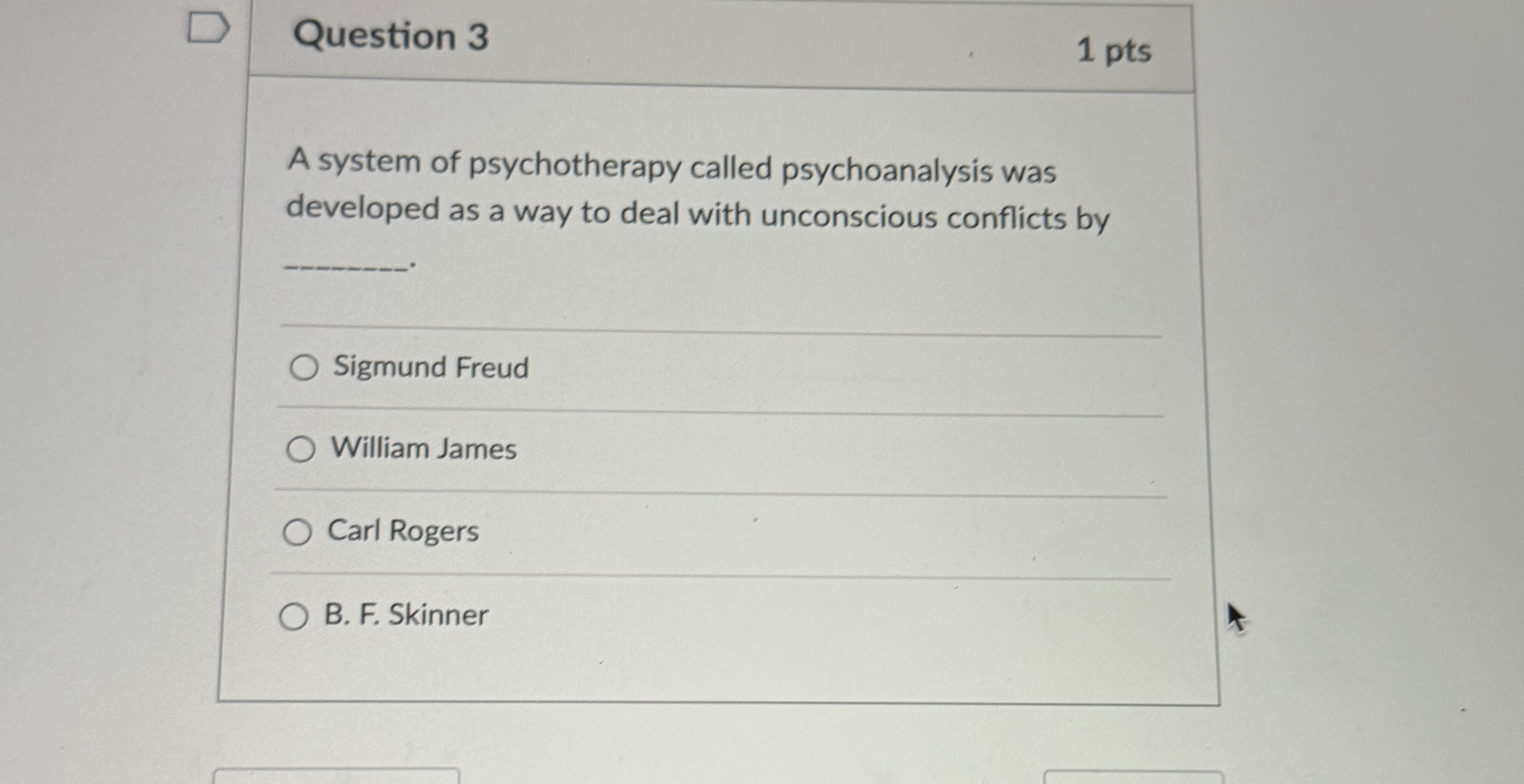 Solved Question 31 ﻿ptsA system of psychotherapy called | Chegg.com