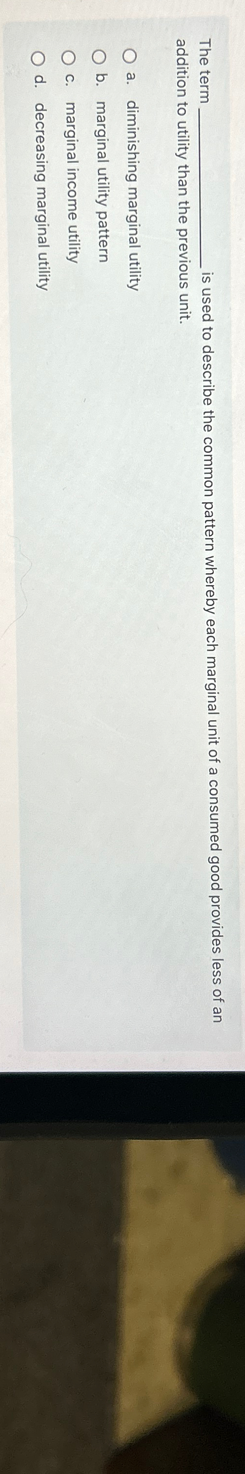 Solved The term q, ﻿is used to describe the common pattern | Chegg.com