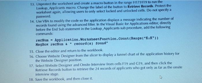 APPLY Case Problem 1 Data File needed for this Case | Chegg.com