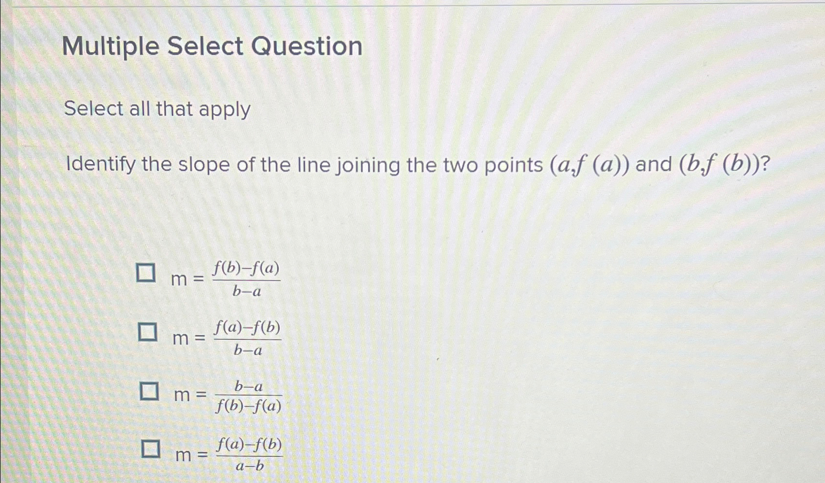 Solved Multiple Select QuestionSelect all that applyIdentify | Chegg.com