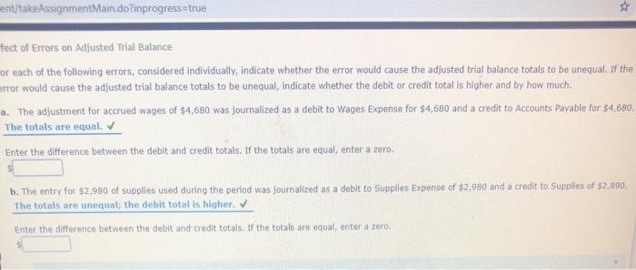 Solved ent/takeAssignment Main.do?inprogress=true fect of | Chegg.com