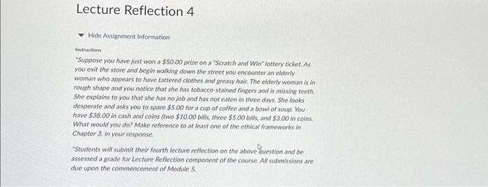 - Hide Assignment Information instructions "Suppose | Chegg.com