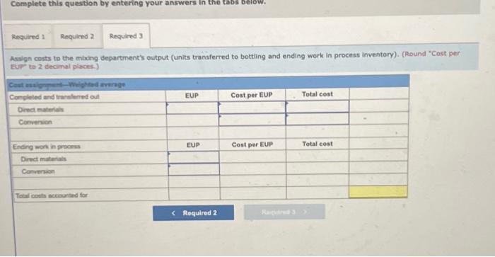 Tableau DA 20-2 (Static): Exercise, Computing cost | Chegg.com