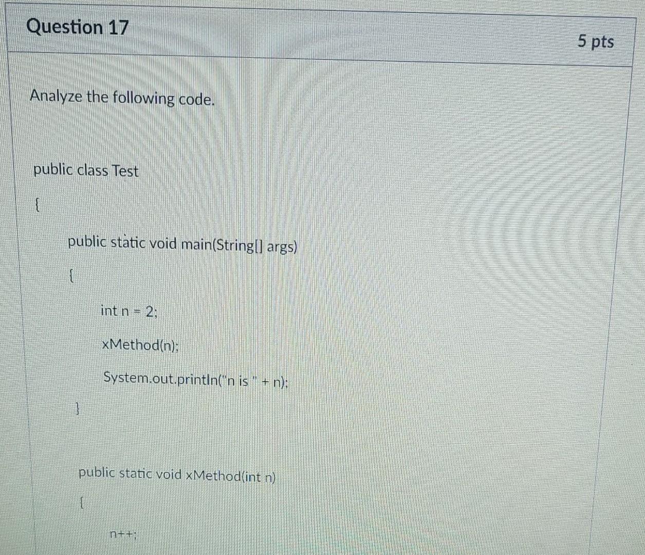 Solved Questions 14 - 16 are based on the following code: | Chegg.com