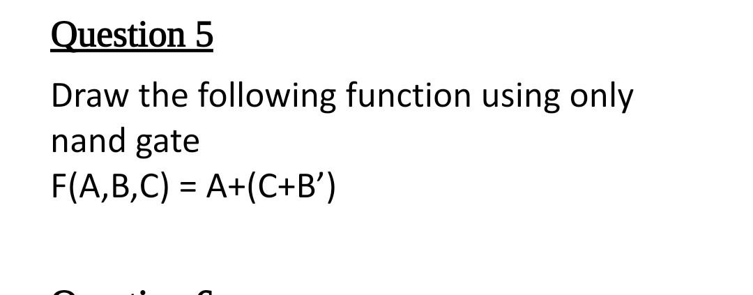 Solved Question 1 1- Apply DeMorgan's theorems to the | Chegg.com Solved Question 1 1- Apply DeMorgan's theorems to the | Chegg.com