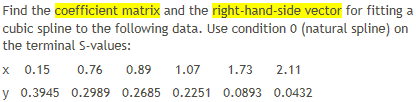 Find the coefficient matrix and the right-hand-side | Chegg.com