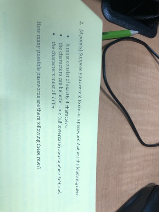 Solved 2. [8 points] Suppose you are told to create a | Chegg.com