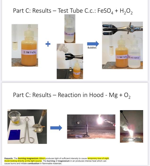 Solved Redox Reactions 0.2 M CuSO Test tube # steel wool | Chegg.com