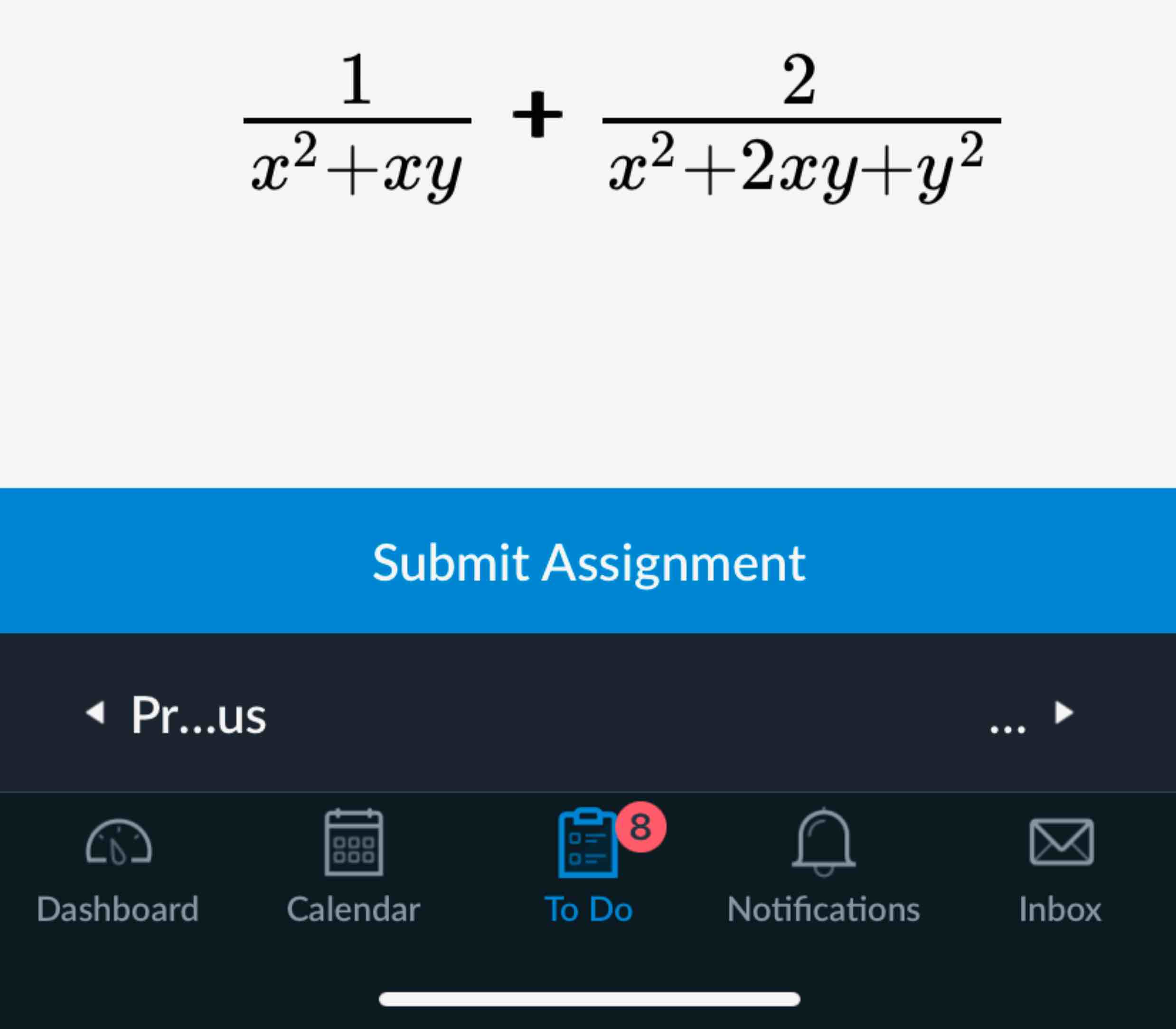 Solved Add the given rationalexpressions and simplify | Chegg.com