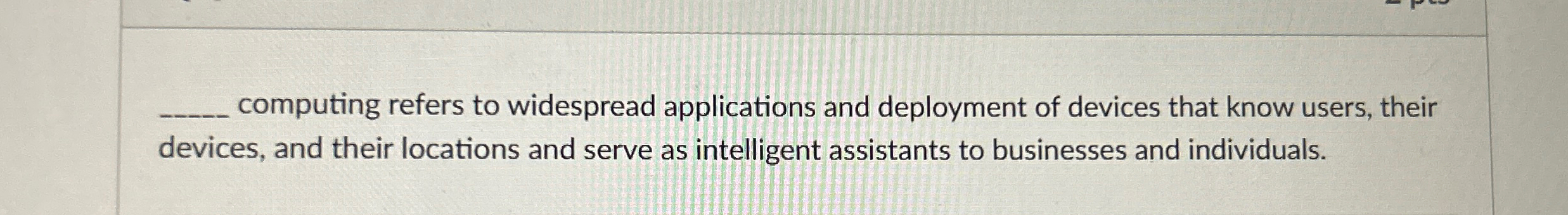 computing refers to widespread applications and | Chegg.com