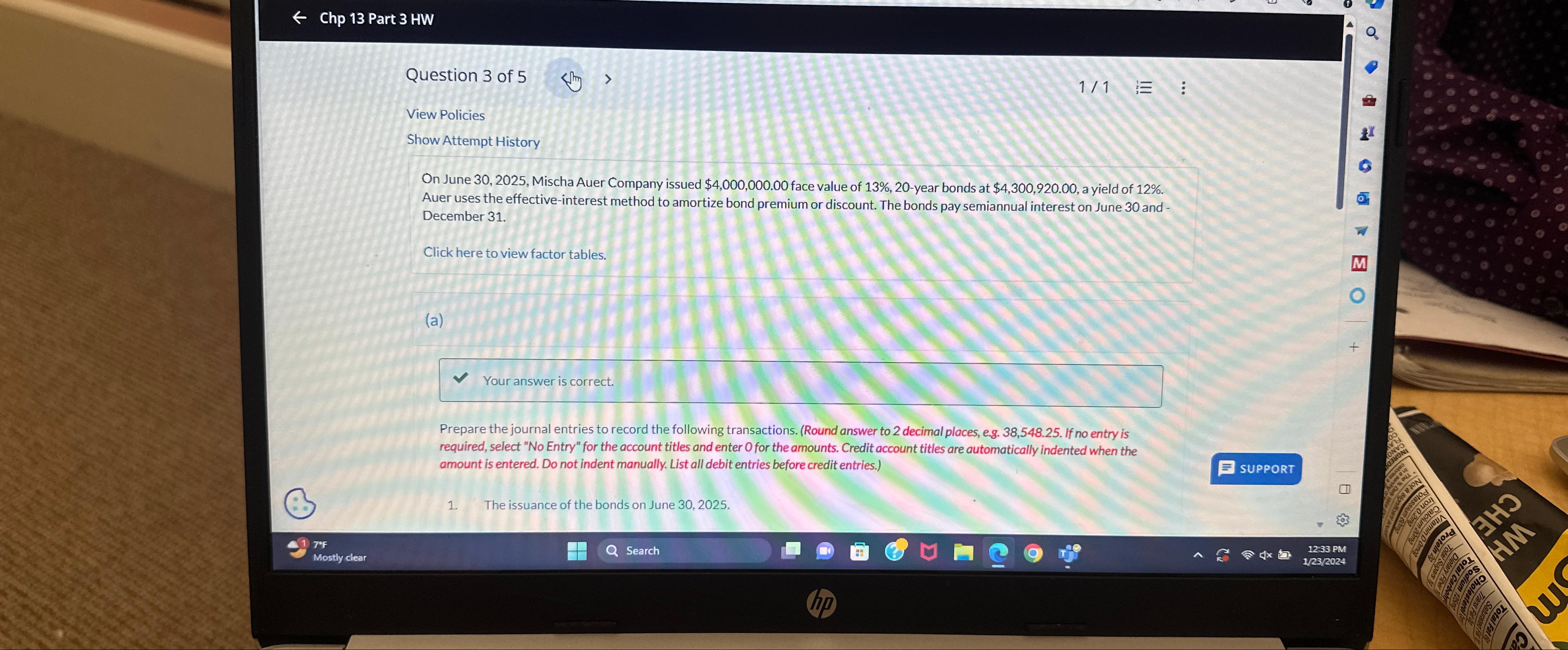 Solved Question 3 ﻿of | Chegg.com