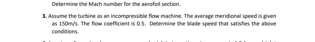 Solved Determine the Mach number for the aerofoil section. | Chegg.com