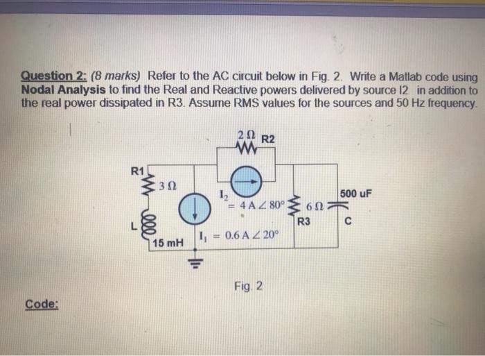 Solved Question 4: (8 marks) Use Simulink to repeat Question | Chegg.com