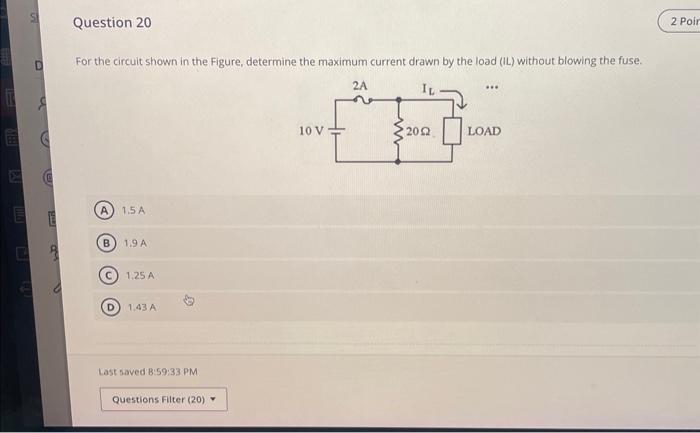 Solved For the circuit shown in the Figure, determine the | Chegg.com