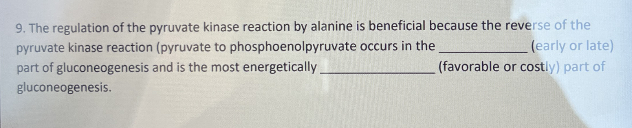 Solved The regulation of the pyruvate kinase reaction by | Chegg.com