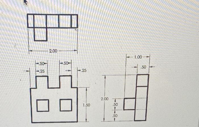 Solved Draw the isometric pictorial views | Chegg.com