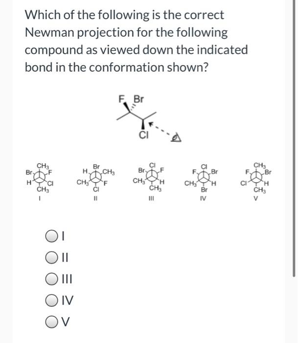 Solved Which of the following is the correct Newman | Chegg.com