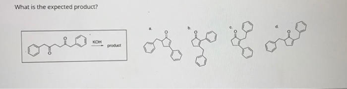 Solved What is the expected product? product | Chegg.com