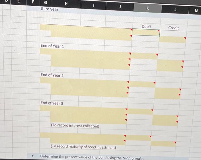 Required: Provide input into cells shaded in yellow | Chegg.com
