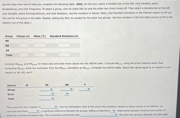 In the last of several experiments on the effect of | Chegg.com