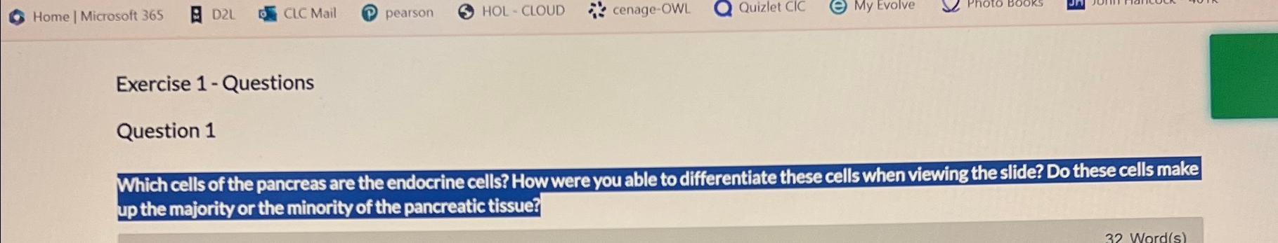 Solved Home | ﻿Microsoft 365D21ClC MailpearsonHOL - | Chegg.com