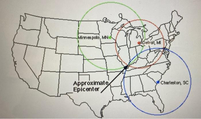 Solved Study the map on the following page and then indicate | Chegg.com